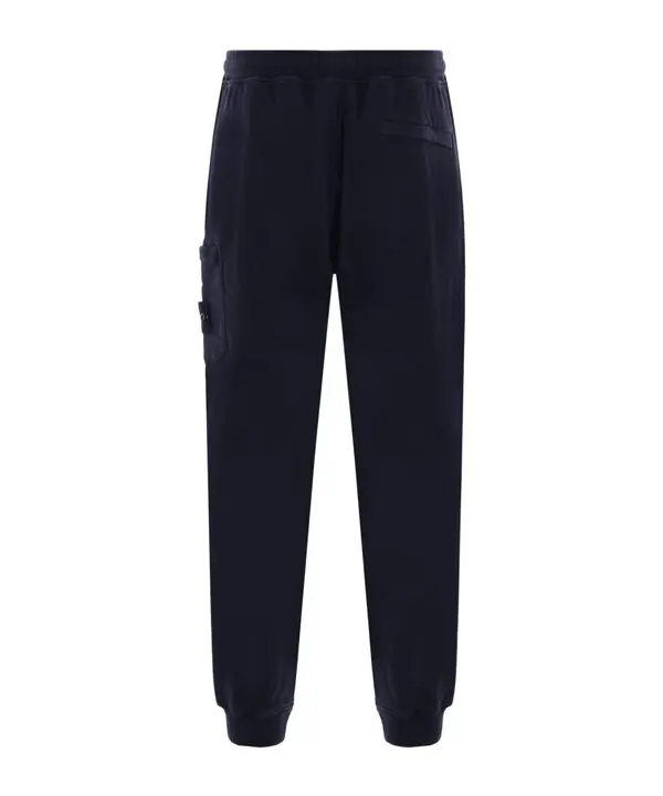 Stone Island Logo Patch Drawstring Trousers