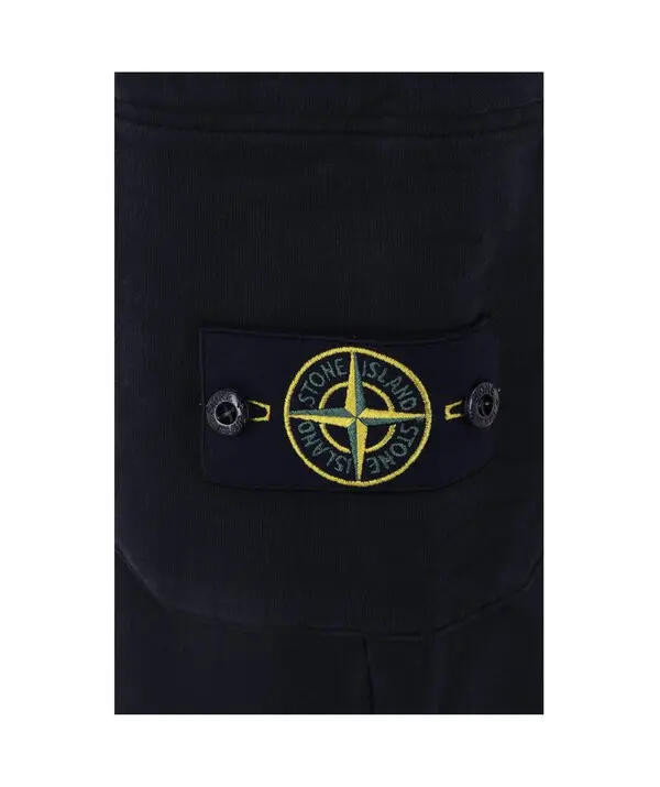 Stone Island Logo Patch Drawstring Trousers
