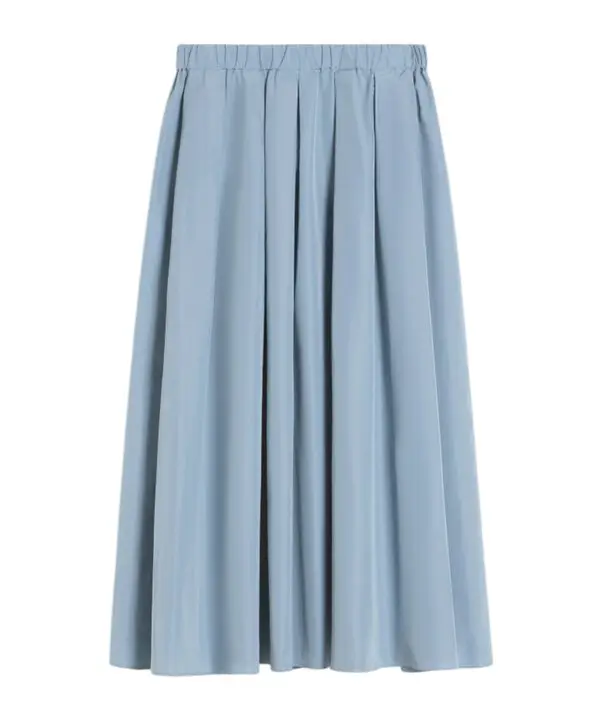Max Mara Formica Pleated Midi Skirt