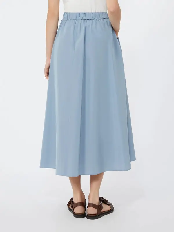 Max Mara Formica Pleated Midi Skirt