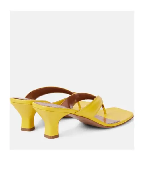Paris Texas Portofino 55 Leather Thong Sandals