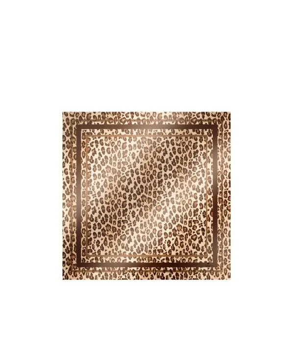 Max Mara Printed Silk Twill Scarf