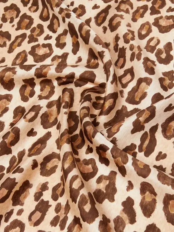 Max Mara Printed Silk Twill Scarf