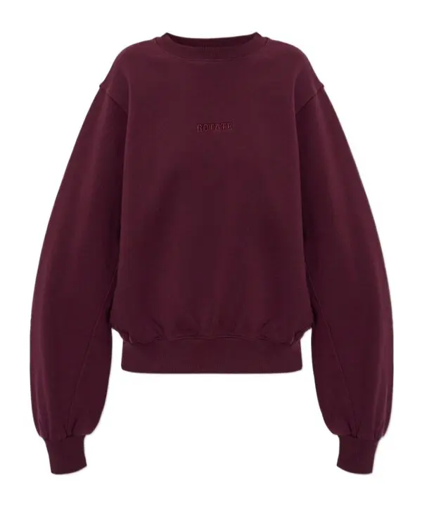 ROTATE BY BIRGER CHRISTENSEN Crewneck Embroidered Sweatshirt