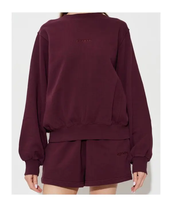 ROTATE BY BIRGER CHRISTENSEN Crewneck Embroidered Sweatshirt