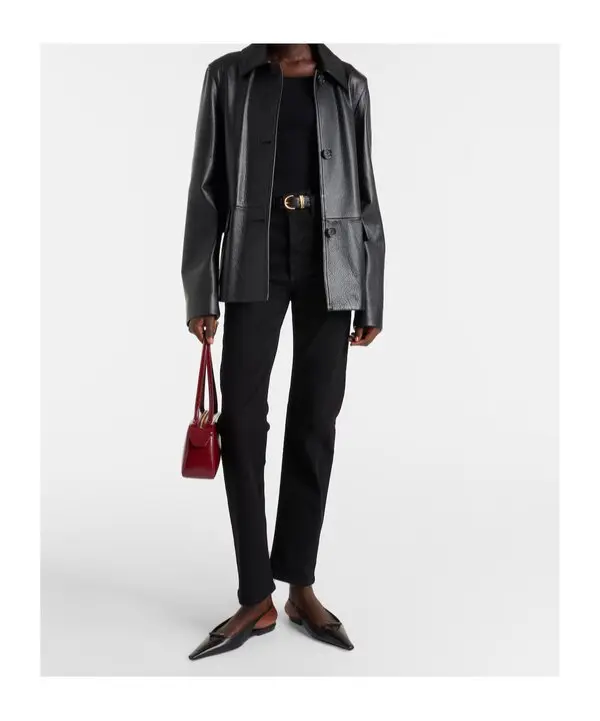 AGOLDE High-waisted Straight Leg Jeans