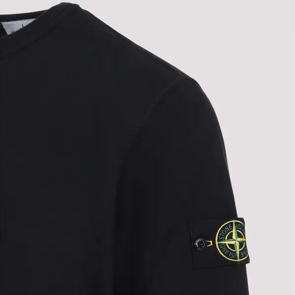 Stone Island Logo Patch Crewneck Sweatshirt