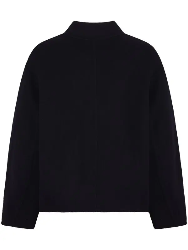 Soeur Windsor Short Coat - Deep Navy