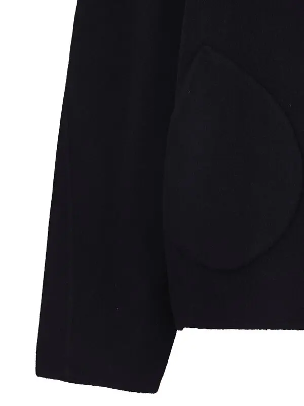 Soeur Windsor Short Coat - Deep Navy
