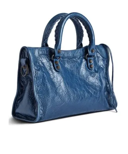 Balenciaga Le City Bag Small - Mineral Blue