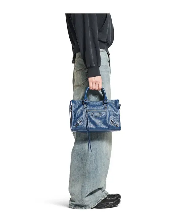 Balenciaga Le City Bag Small - Mineral Blue