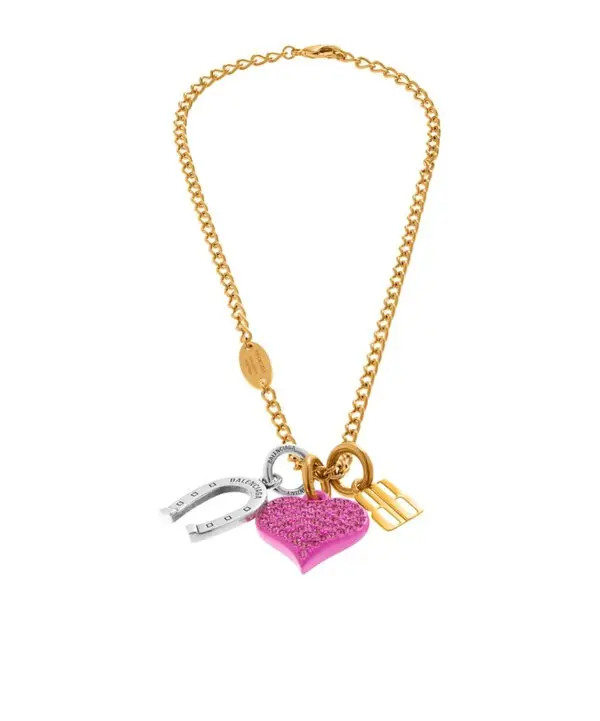 Balenciaga Carousel Horseshoe Collector Necklace