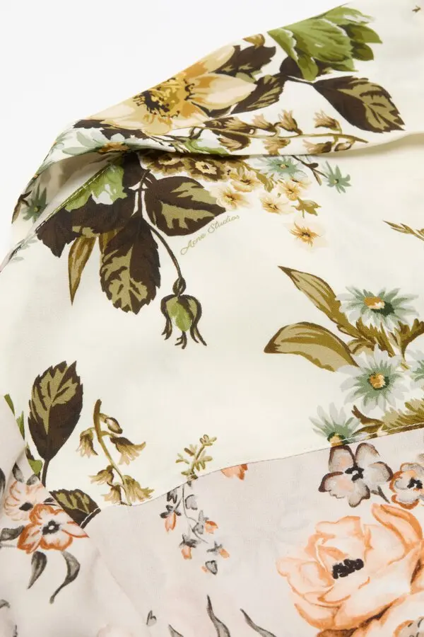 Acne Studios Silk Shirt Dress