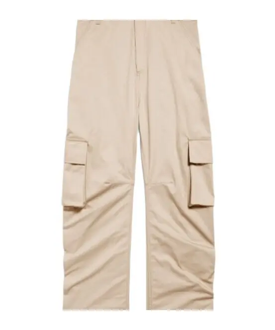 Balenciaga Relaxed Cargo Pants - Beige