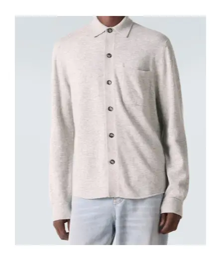 ALLUDE Cotton And Cashmere Overshirt