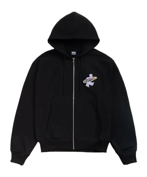 StÜssy Dot Surf Puff Print Zip Hoodie