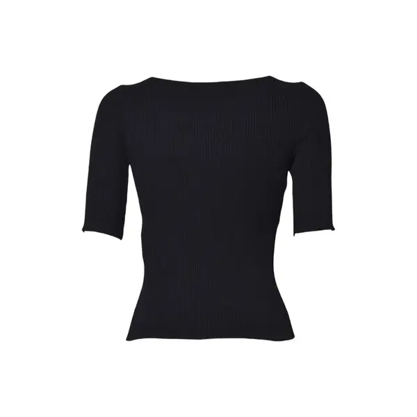 Max Mara Waser Boat-neck Ribbed Jumper