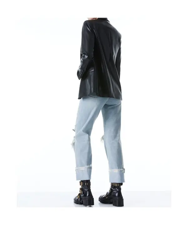 ALICEOLIVIA Denny Boyfriend Style Suit Coat