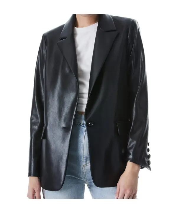 ALICEOLIVIA Denny Boyfriend Style Suit Coat