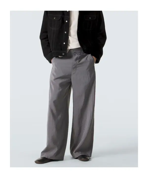 LEMAIRE Silk-blend Barrel-leg Pants
