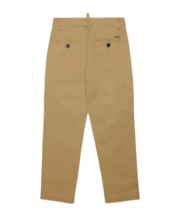 Dsquared2 Pleated Logo-plaque Trousers