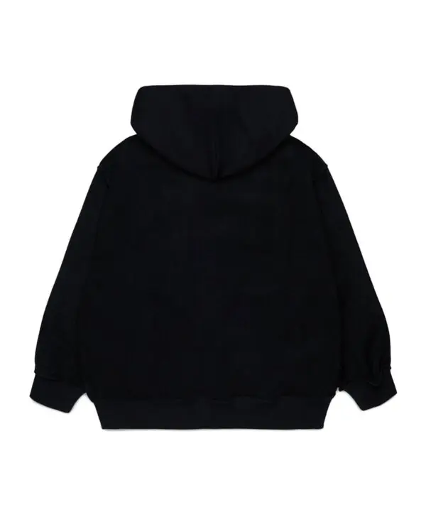 MAISON MARGIELA Logo-print Zip-up Hoodie