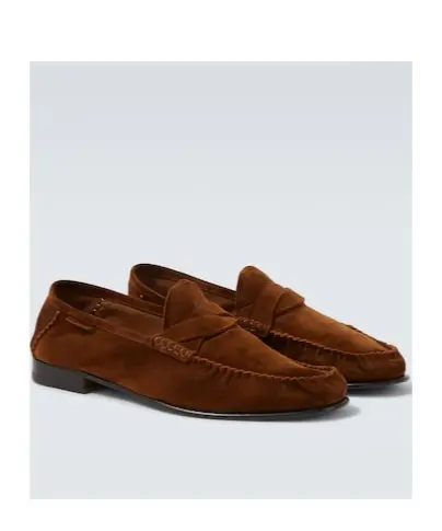 TOM FORD Ripley Suede Loafers