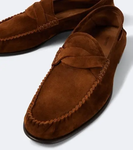 TOM FORD Ripley Suede Loafers