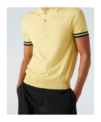 TOM FORD Cotton And Silk Polo Shirt