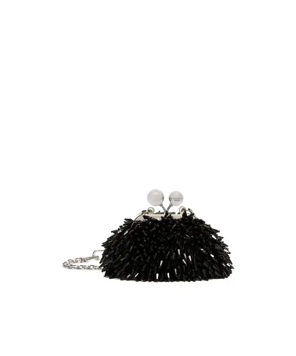 Max Mara Wkaalfio Beaded Clutch Bag