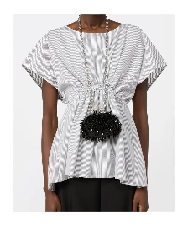 Max Mara Wkaalfio Beaded Clutch Bag