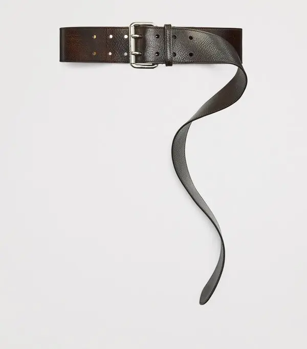 Ralph Lauren Distressed Calfskin Belt