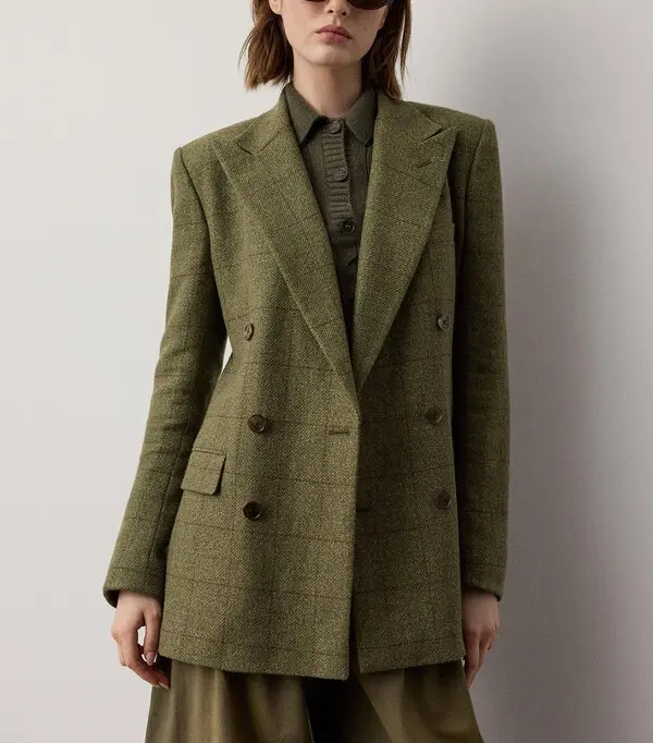 Ralph Lauren Ramona Tweed Blazer