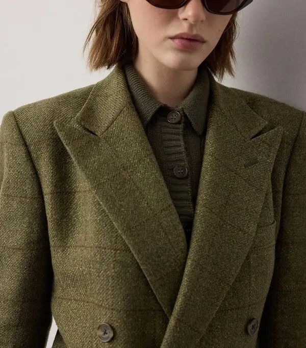 Ralph Lauren Ramona Tweed Blazer