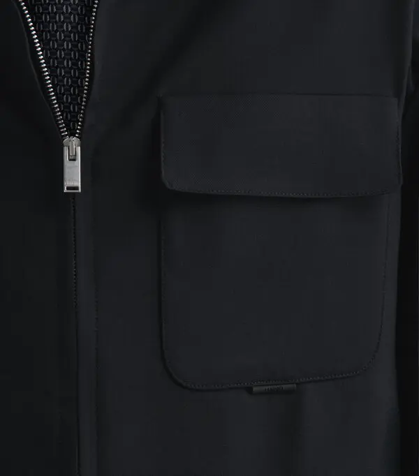 LARDINI Cotton Zip-up Jacket