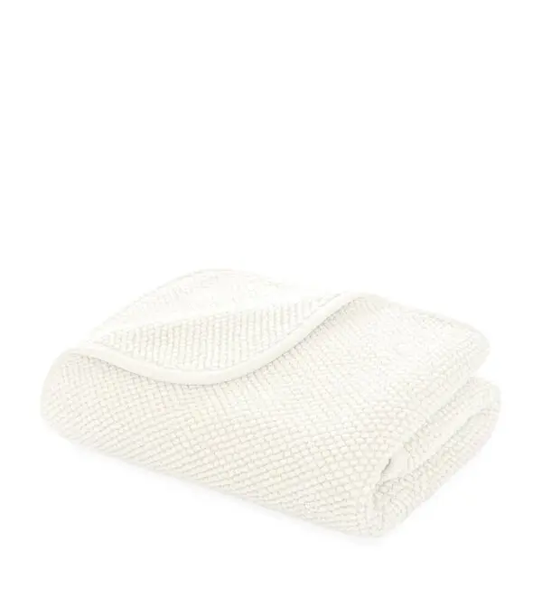 GRACCIOZA Cotton Pearls Washcloth - White