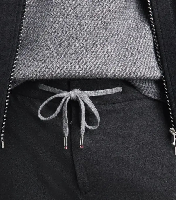 Marco Pescarolo Cashmere Drawstring Trousers