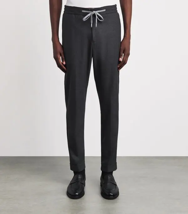 Marco Pescarolo Cashmere Drawstring Trousers