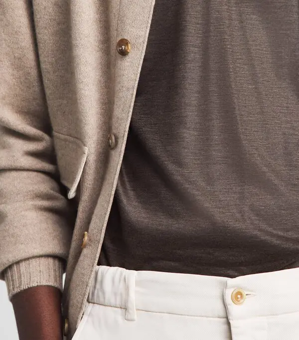 Marco Pescarolo Cashmere T-shirt - Brown