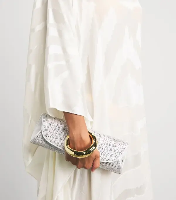 TALLER MARMO Asymmetrical Striped Kaftan