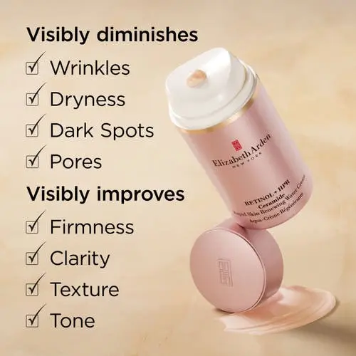 Elizabeth Arden Ceramide Retinol + Hpr Rapid Skin Renewing Water Cream