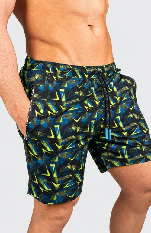 MACEOO Lion Arrow Swim Trunks
