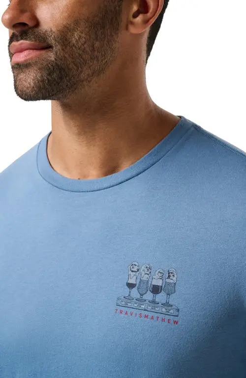 Travis Mathew Stars Stripes Sips Graphic T-shirt