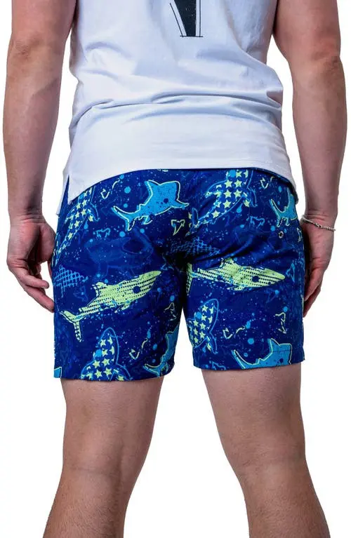 MACEOO Lion Shark Swim Trunks