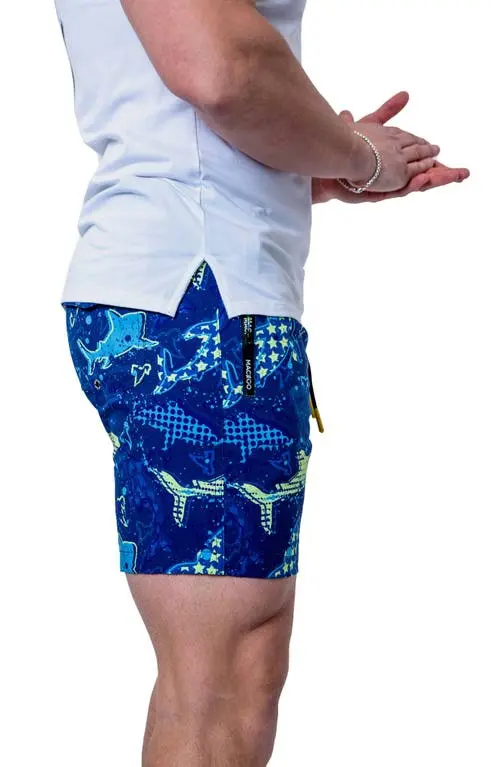 MACEOO Lion Shark Swim Trunks