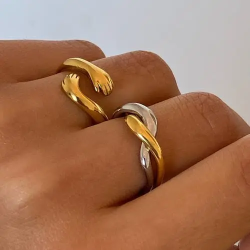 MEIDEYA Love Wave Ring