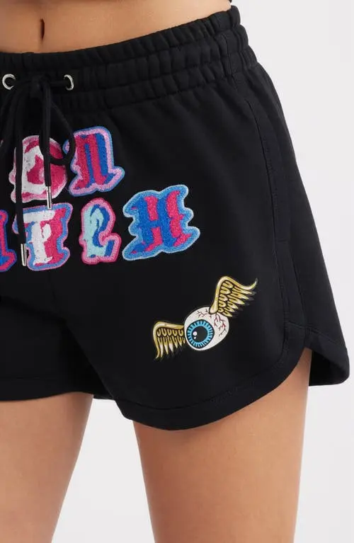 VON DUTCH Logo French Terry Shorts