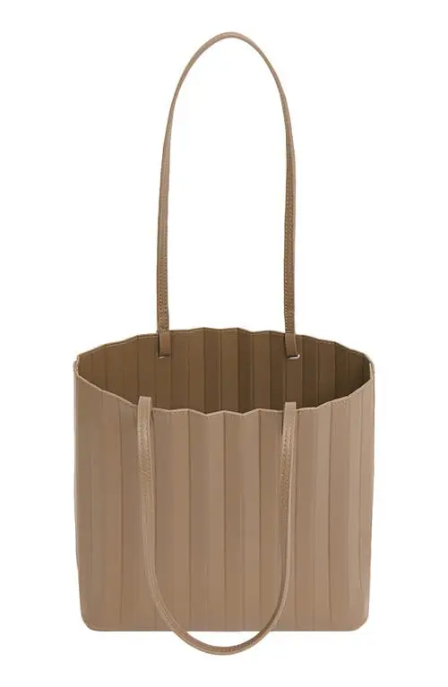 MANSUR GAVRIEL Pleated Filo Leather Tote