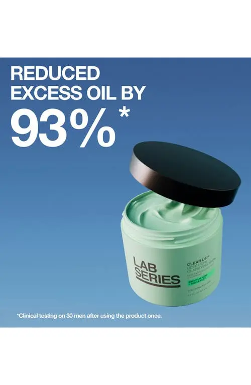 LAB SERIES SKINCARE FOR MEN Clear Ls Deep Pore Clarifying Clay Mask
