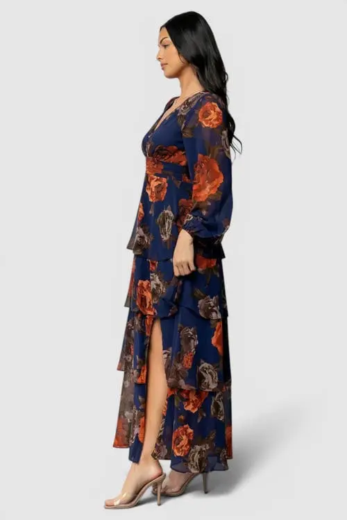 BALTIC BØRN Mariella Tiered Maxi Dress